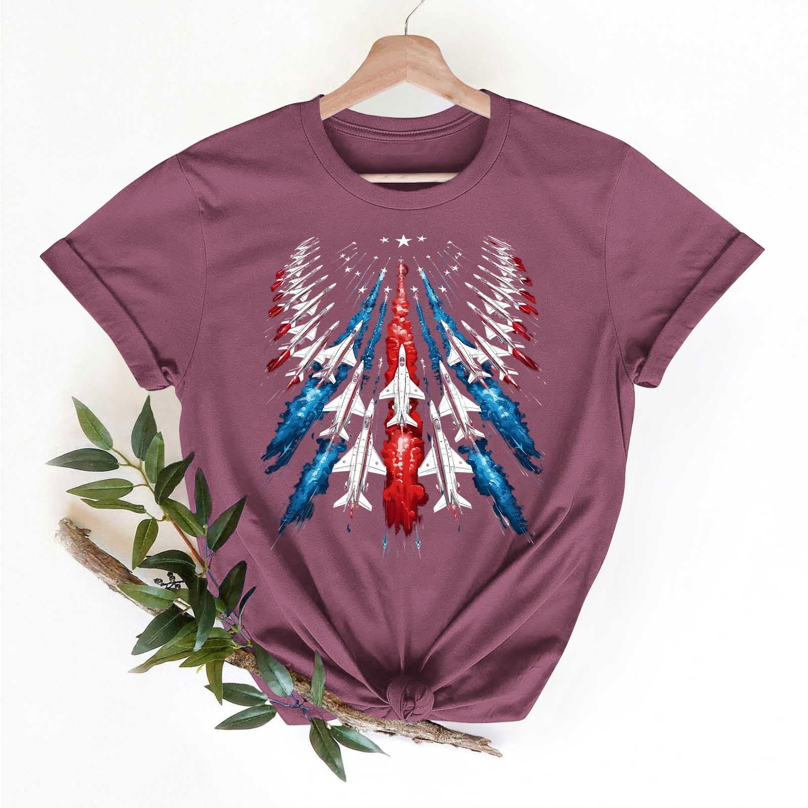 BLNVKOP Women's Summer Tunic Tops - Short Sleeve Solid Color Loose Fit ...