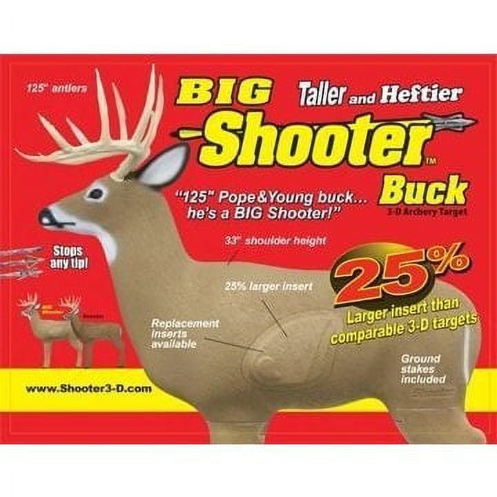 BLOCK Targets 722007 Shooter Big Buck W/ Replacement Core Insert Brown ...
