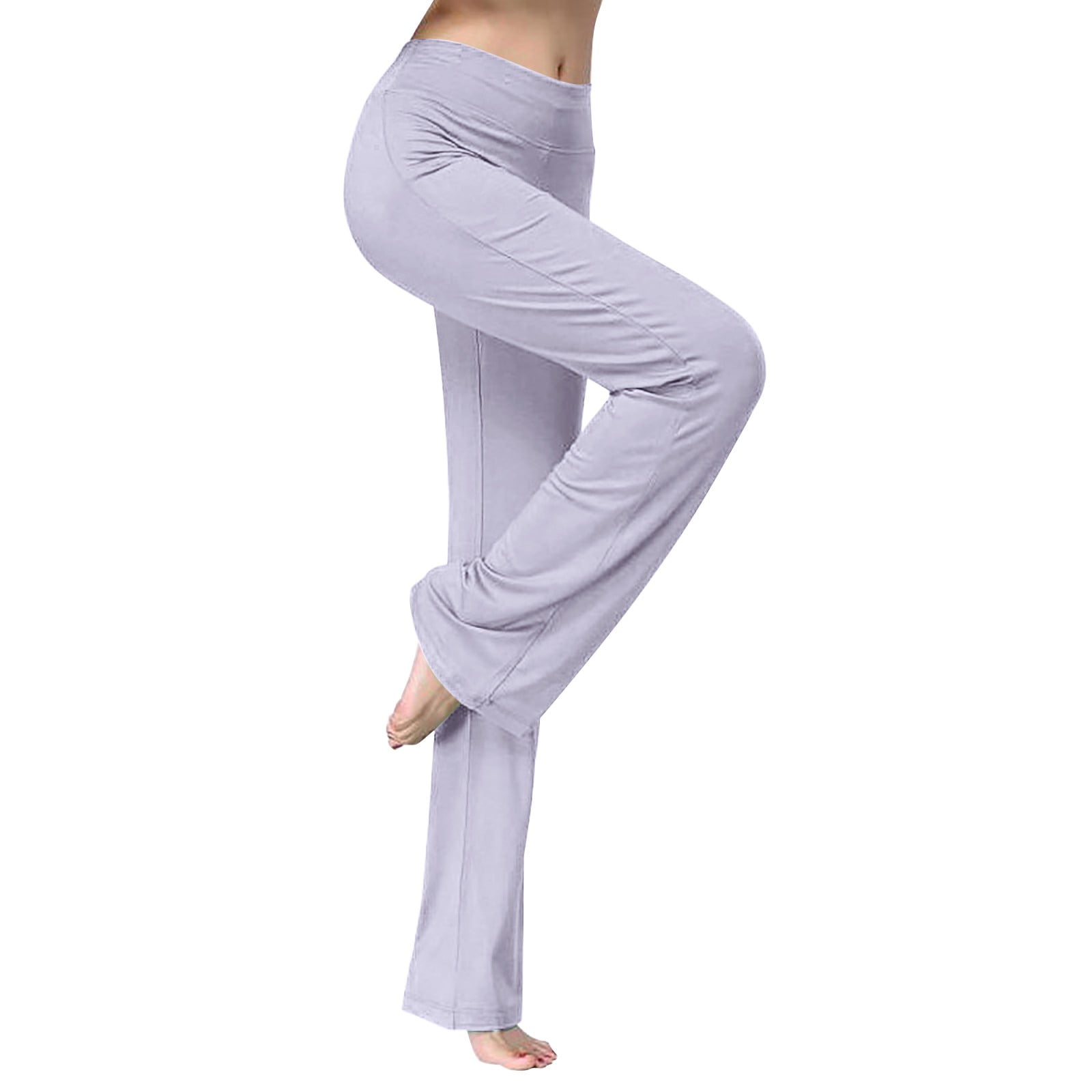 BLOCLOALO Flare Pants Wide Leg Pants Casual Spring and Summer Yoga ...