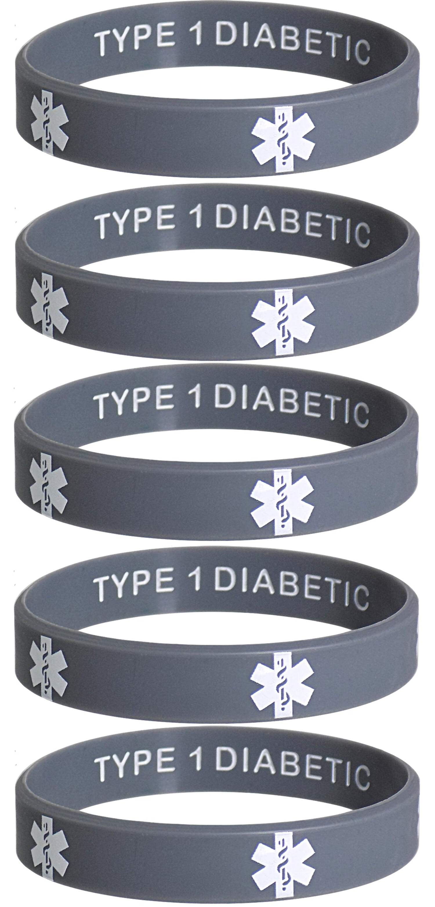 BLOOD THINNER Medical Alert ID Privacy Enhanced Silicone Bracelets ...