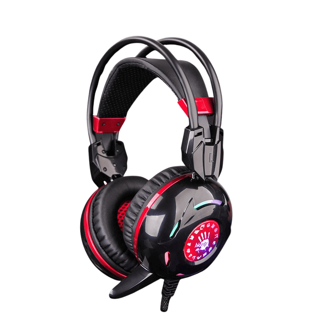 BLOODY G300 Comfort Glare Gaming Headphones with Dual-Channel Stereo ...
