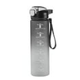 BLOPQ 1/2L Water Bottle Motivational Drink Flask With Time Markings BPA ...