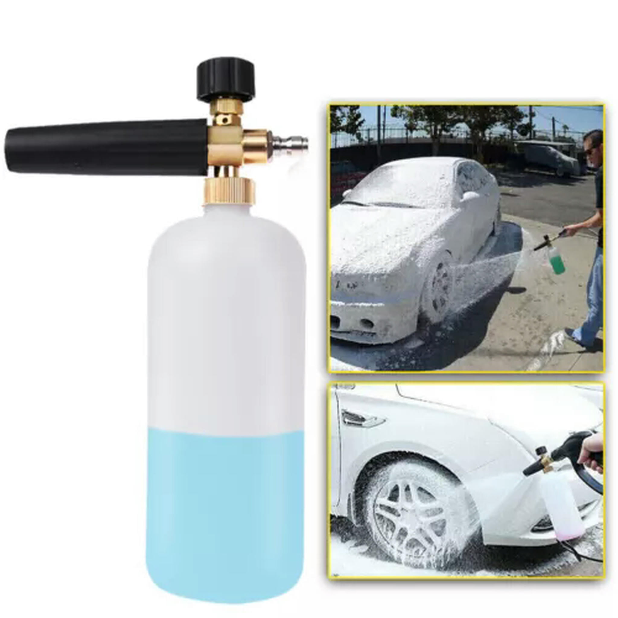 BLOPQ 1/4" Snow Foam Washer Gun Car Wash Soap Lance Cannon Spray ...