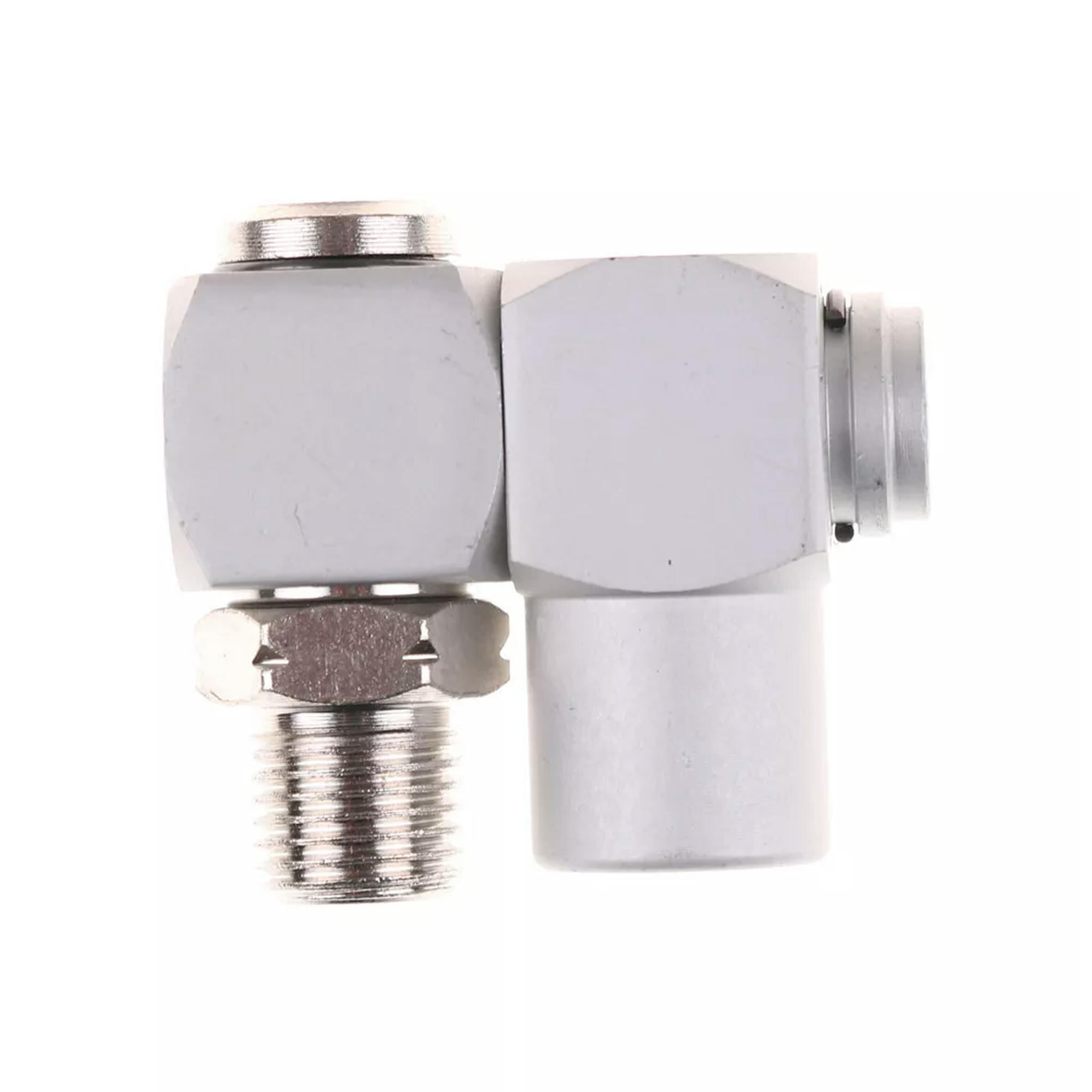 BLOPQ 360 Swivel Air Line Connector 1/4″ BSP Pneumatic Fitting Screw ...