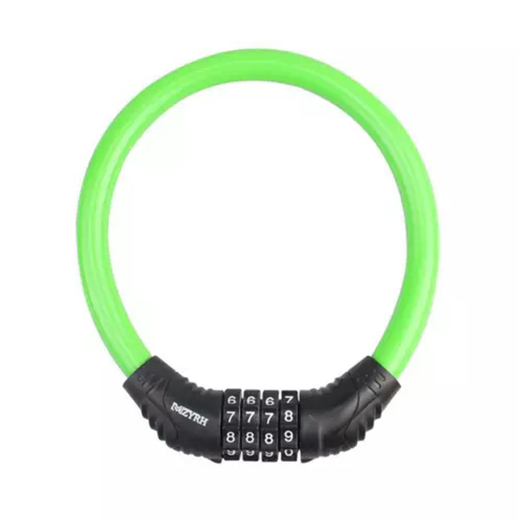 BLOPQ 4 Digit Code Combination Bicycle Security Lock Anti Theft Cable ...