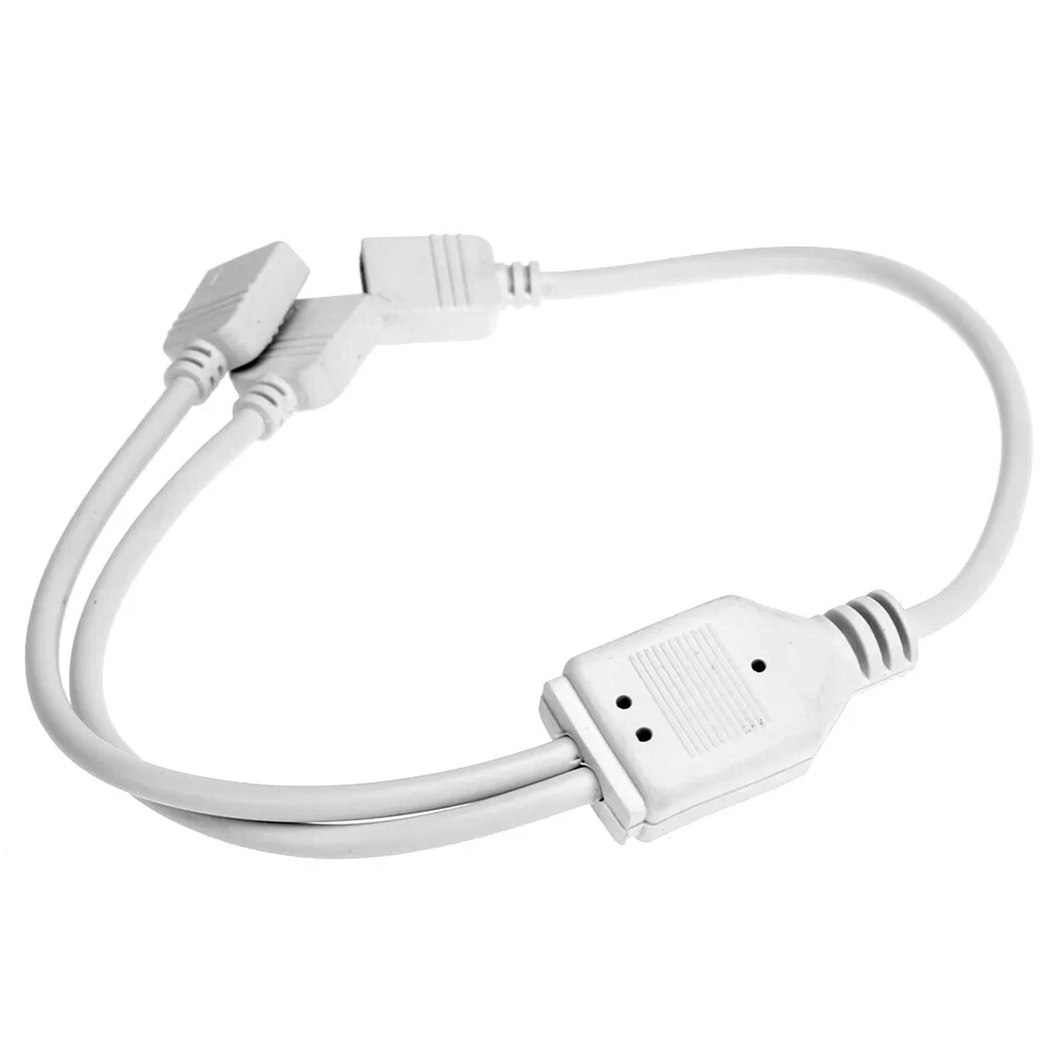 BLOPQ 4Pin Splitter 1 to 2 Connector for LED RGB Strip Light + 3pcs ...