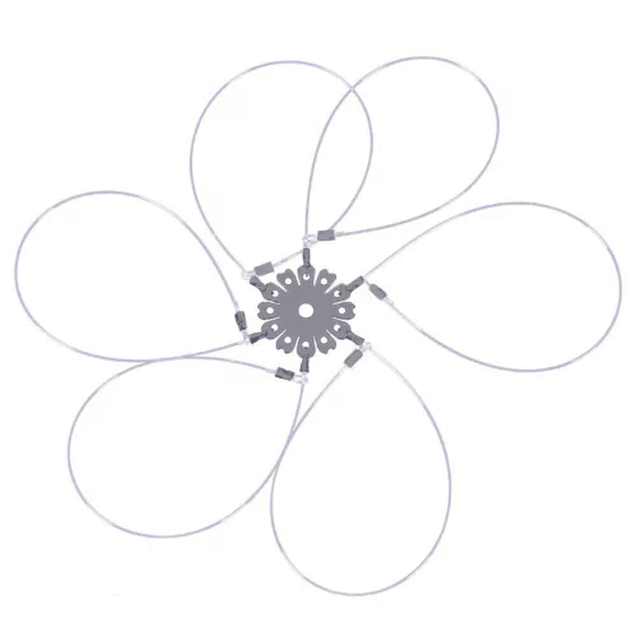 BLOPQ 6/8 Rings Shrimp Crab Cast Trap Crab Catcher Loop Round Ring ...