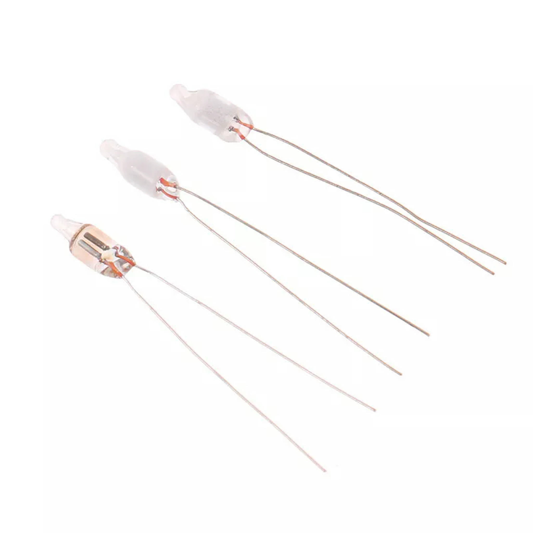 BLOPQ 60PCS Red Green Blue Red Neon Light Bulb Indicator Light Standard ...