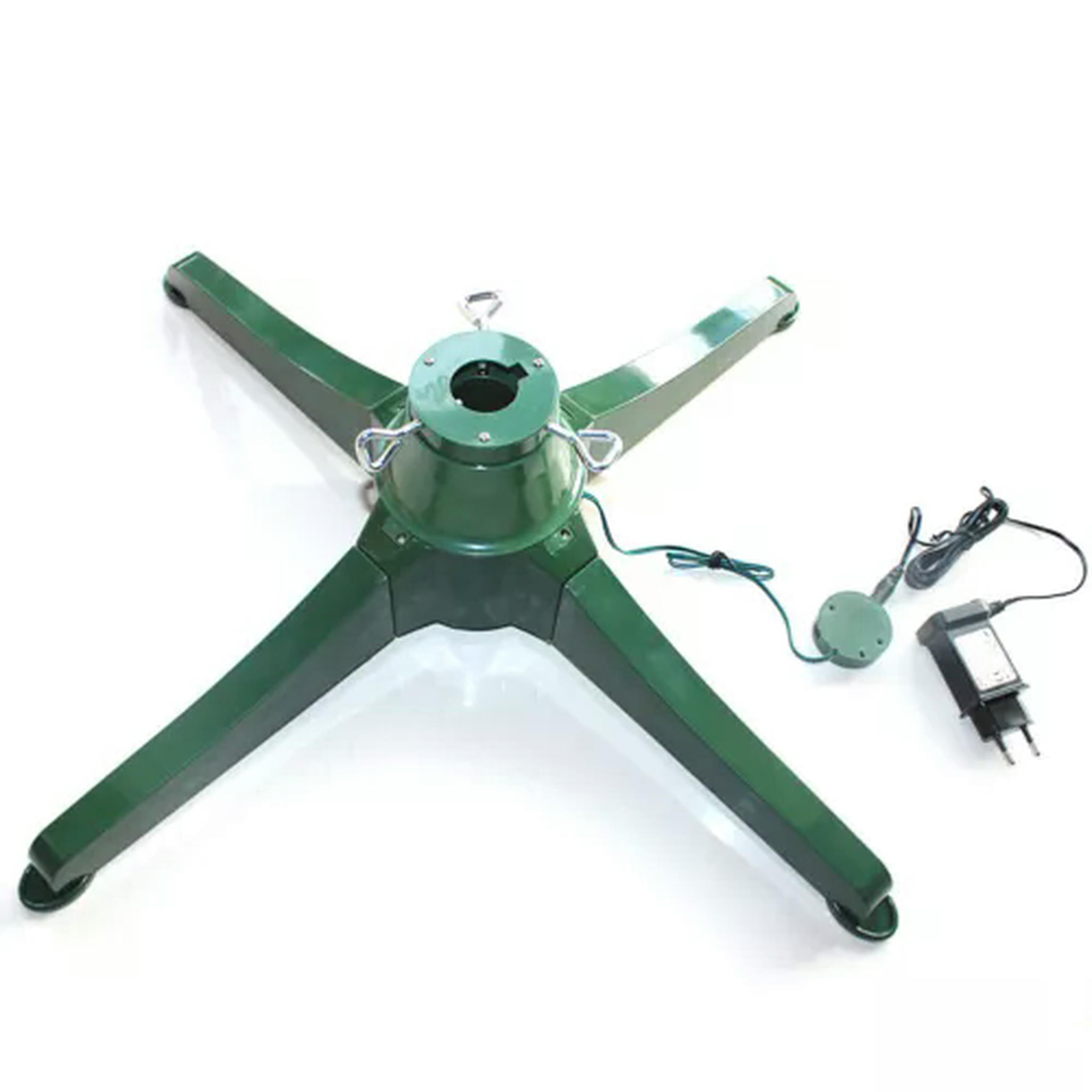 BLOPQ 66cm/80cm Tree Stand Base Two-Way Electric Rotating Base Stand ...