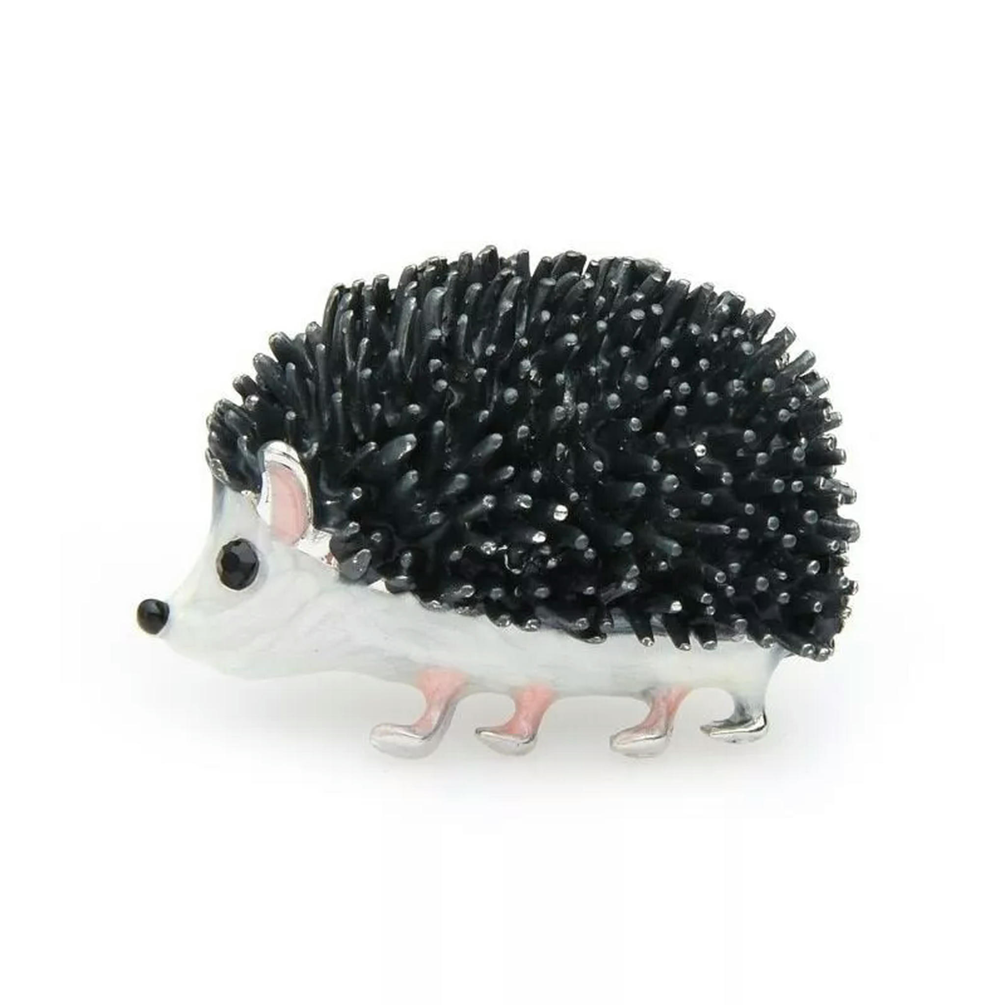 BLOPQ Black Hedgehog Brooch Clothes Animal Pin Women Collar Badges ...
