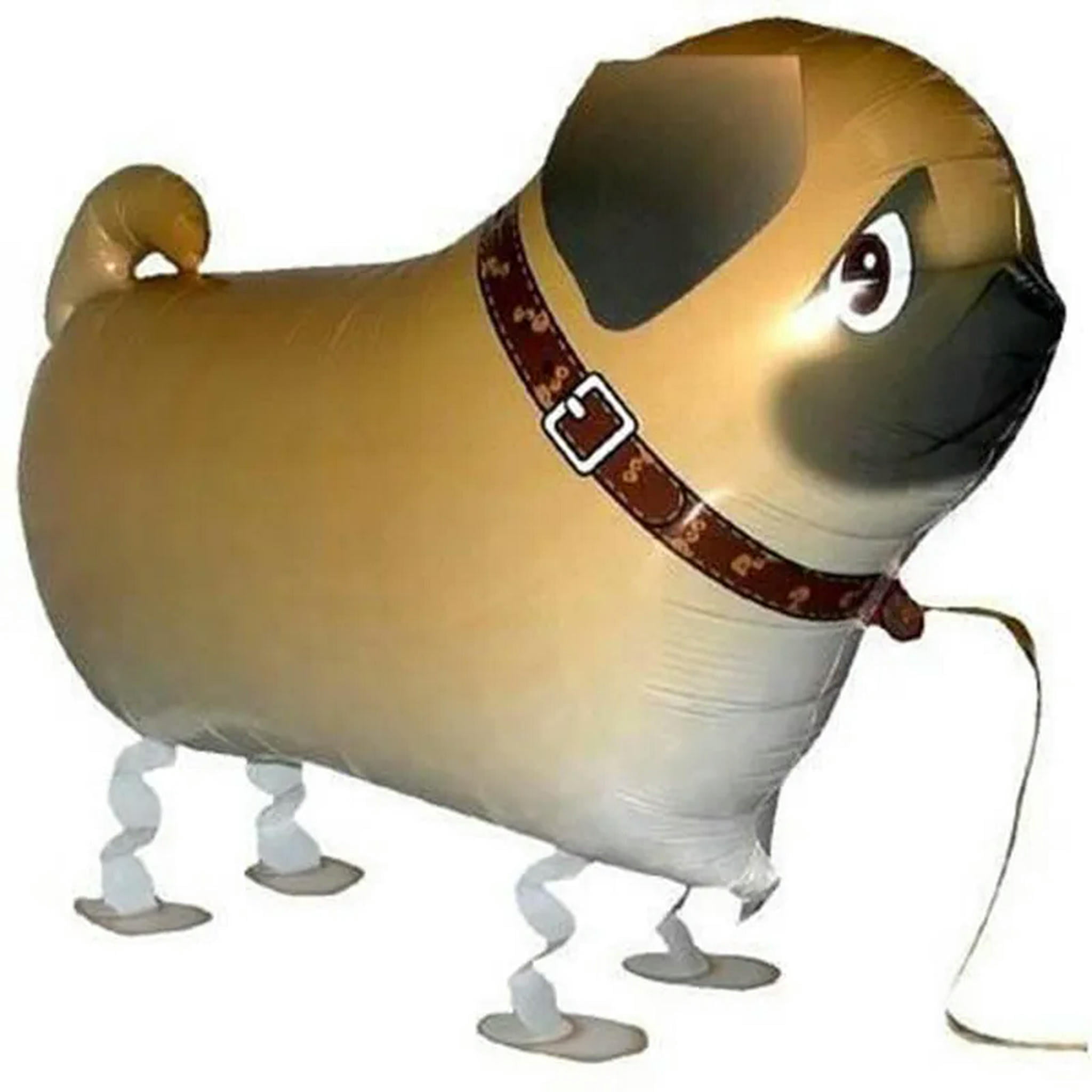 BLOPQ Children Walking Foil Pet Pug Dog Balloon Helium Fun Party ...