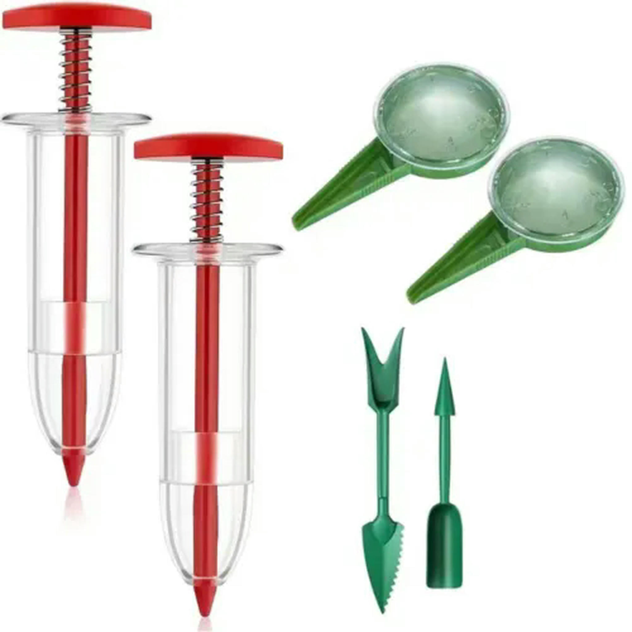 BLOPQ Garden Seed Sower Portable Small Seed Spreader Red for Carrot ...