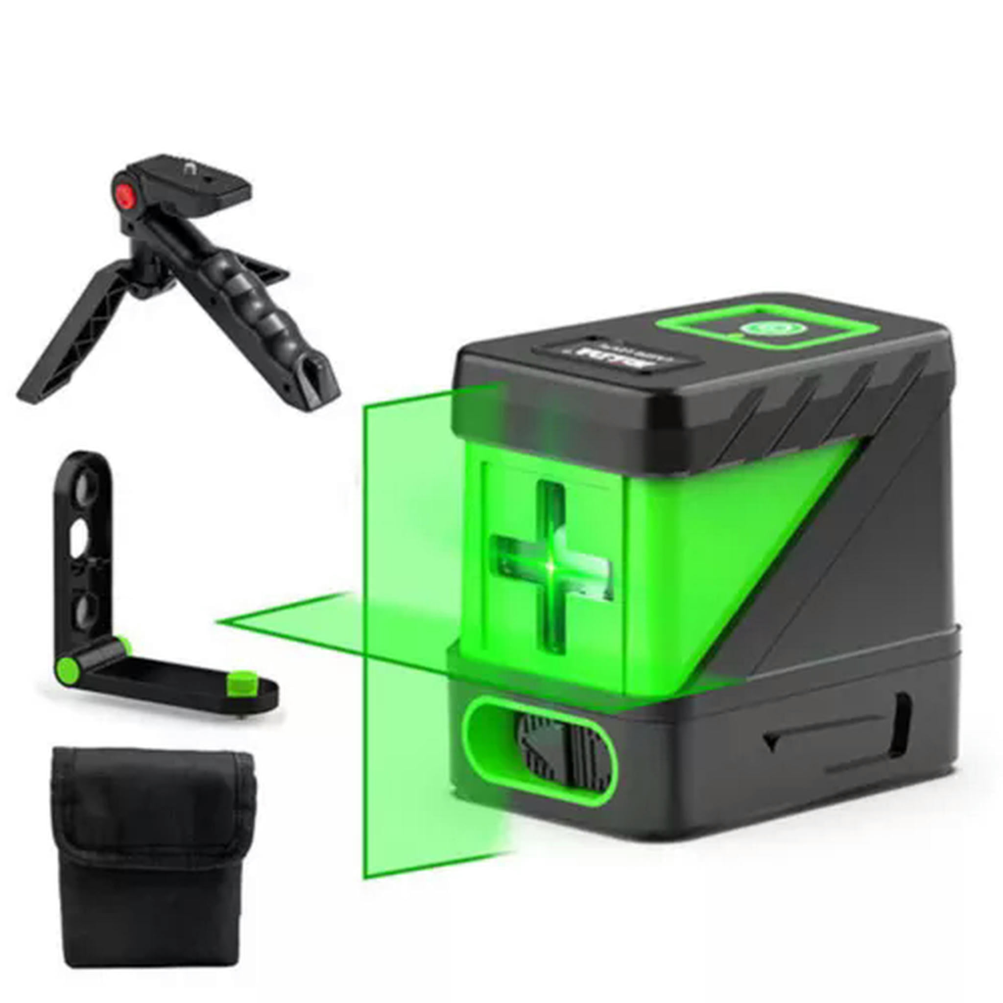 BLOPQ Green Lasers Level DIY Cross Line Lasers Self Leveling Bright ...