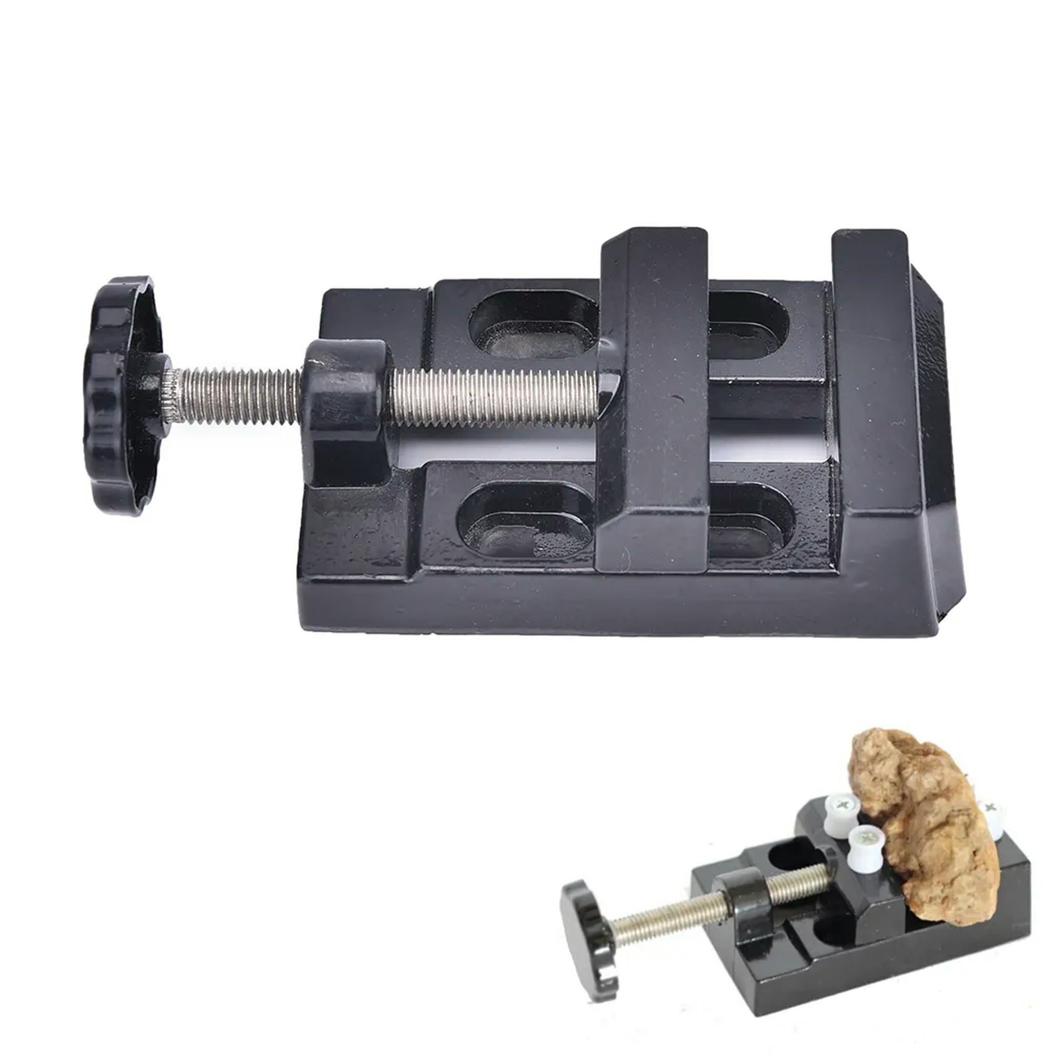 BLOPQ Mini Jaw Bench Clamp Drill Press Vice Opening Parallel Table Vise ...