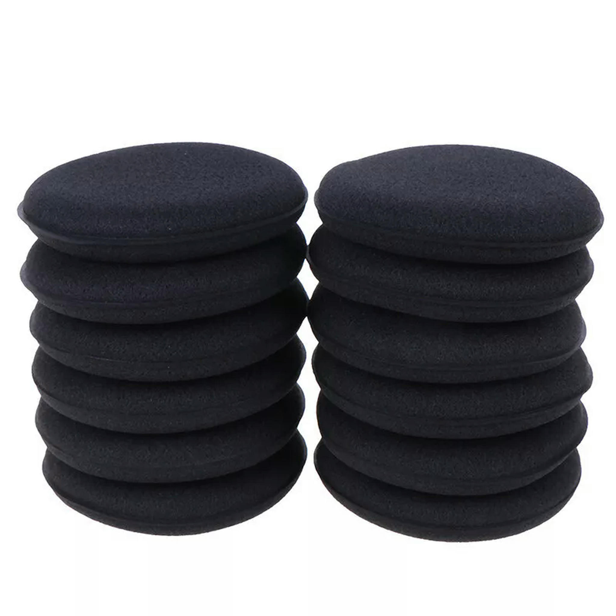 BLOPQ Round High Density Sponges Car Waxing Polish Sponges Foam ...