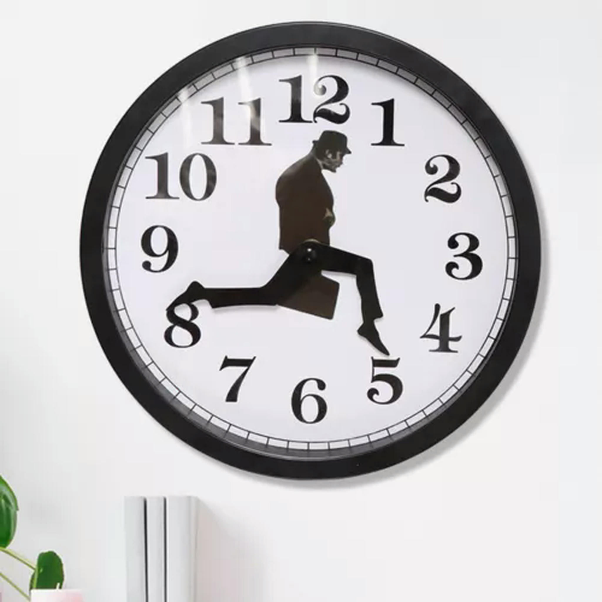 BLOPQ Silly Wall Clocks Comedy Inspired Ministry of Silly Walk Wall ...