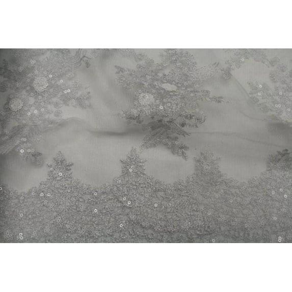 BLOSSOM/B Embroidered Sheer With Sequin Fabric, 54 Inch. in Width ...
