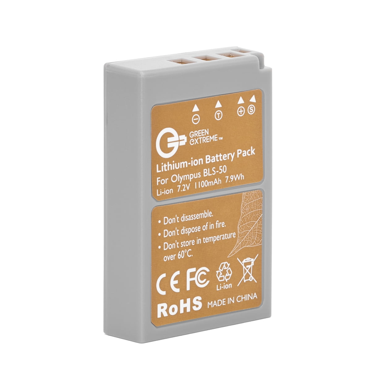 Green Extreme BLS-50 7.2V 1100mAh Lithium-Ion Battery Pack - Walmart.com