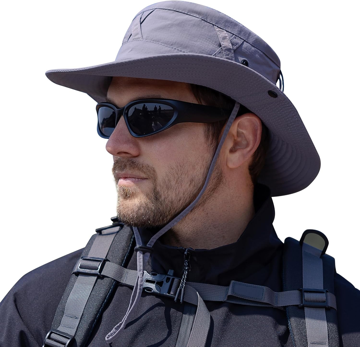 BLSCODE Sun Hats for Women Men UV Protection Summer Hat Wide Brim ...