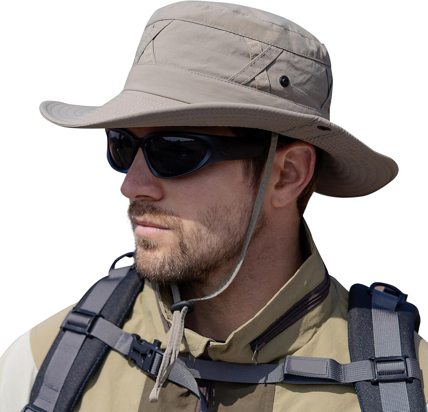 BLSCODE Sun Hats for Women Men UV Protection Summer Hat Wide Brim ...