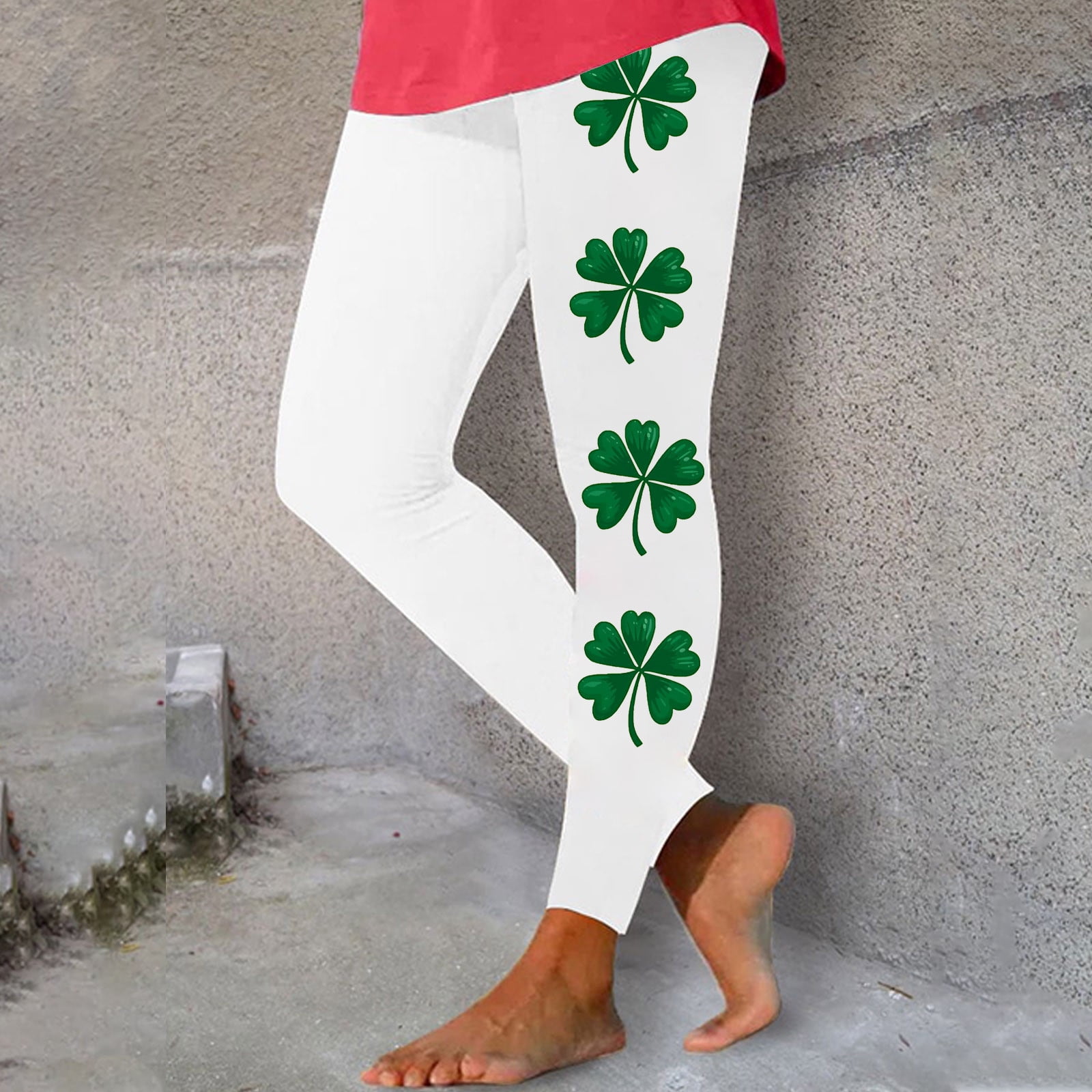 BLTIBY 2025 St Patricks Day Leggings for Women Spring Fall High Waist ...