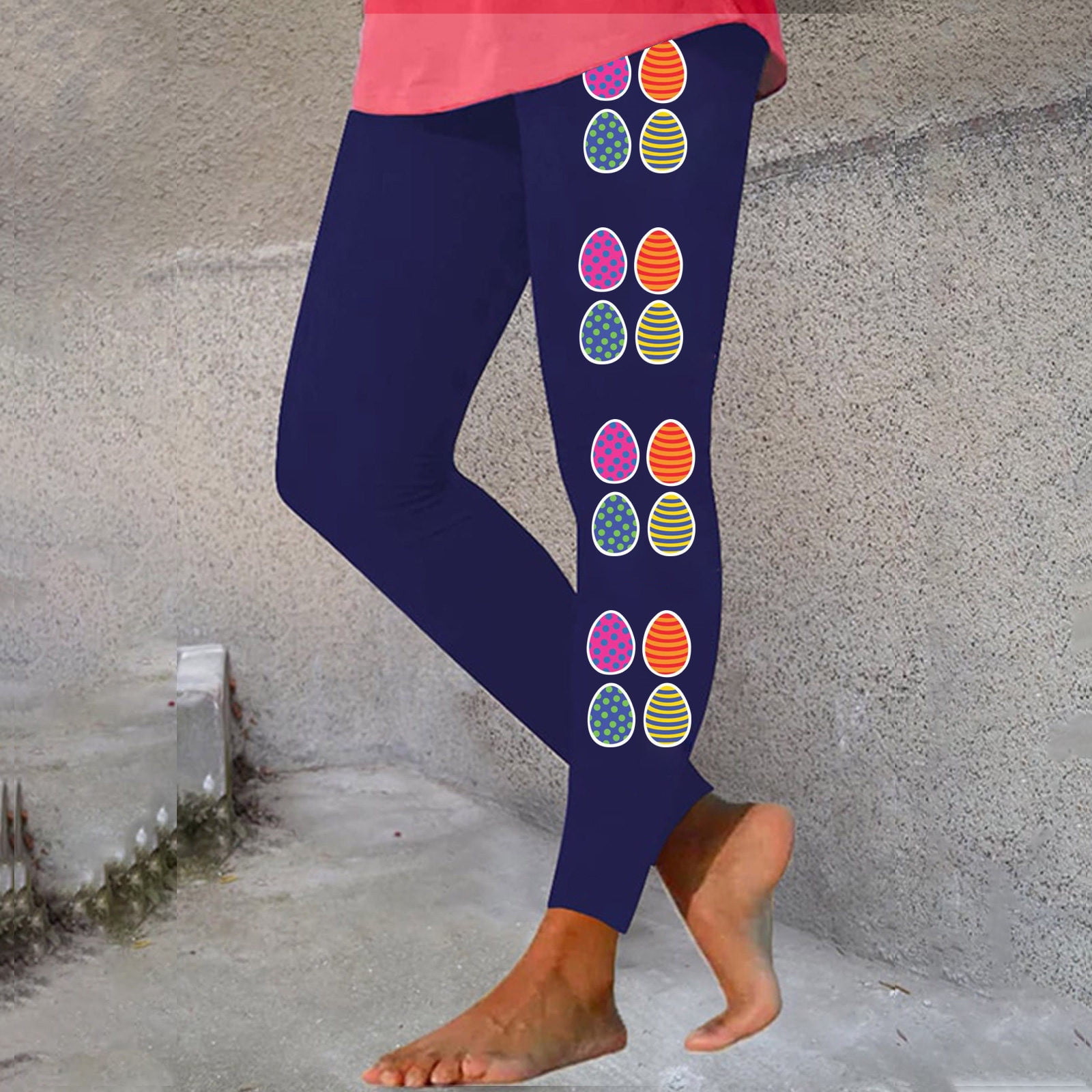 BLTIBY Easter Leggings for Women Spring Fall High Waist Printed ...