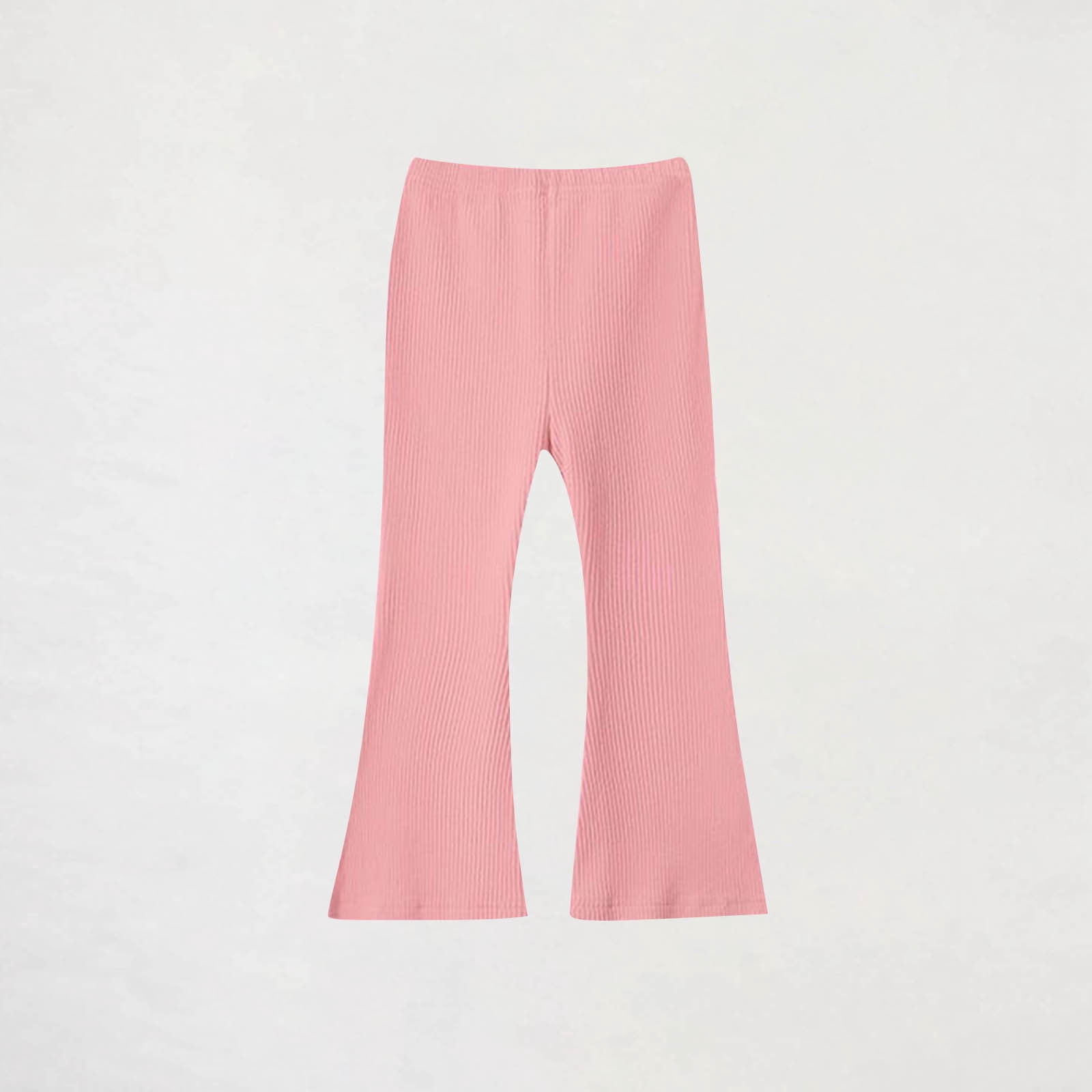 BLTIBY Flare Leggings for Girls Fall Solid Color Soft Bottom Pants ...