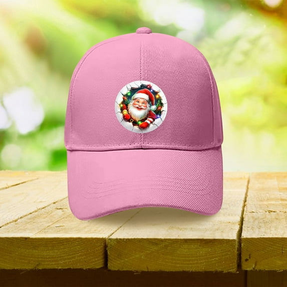 BLTIBY Funny Baseball Cap Santa Christmas Xmas Hat for Women Men Low ...