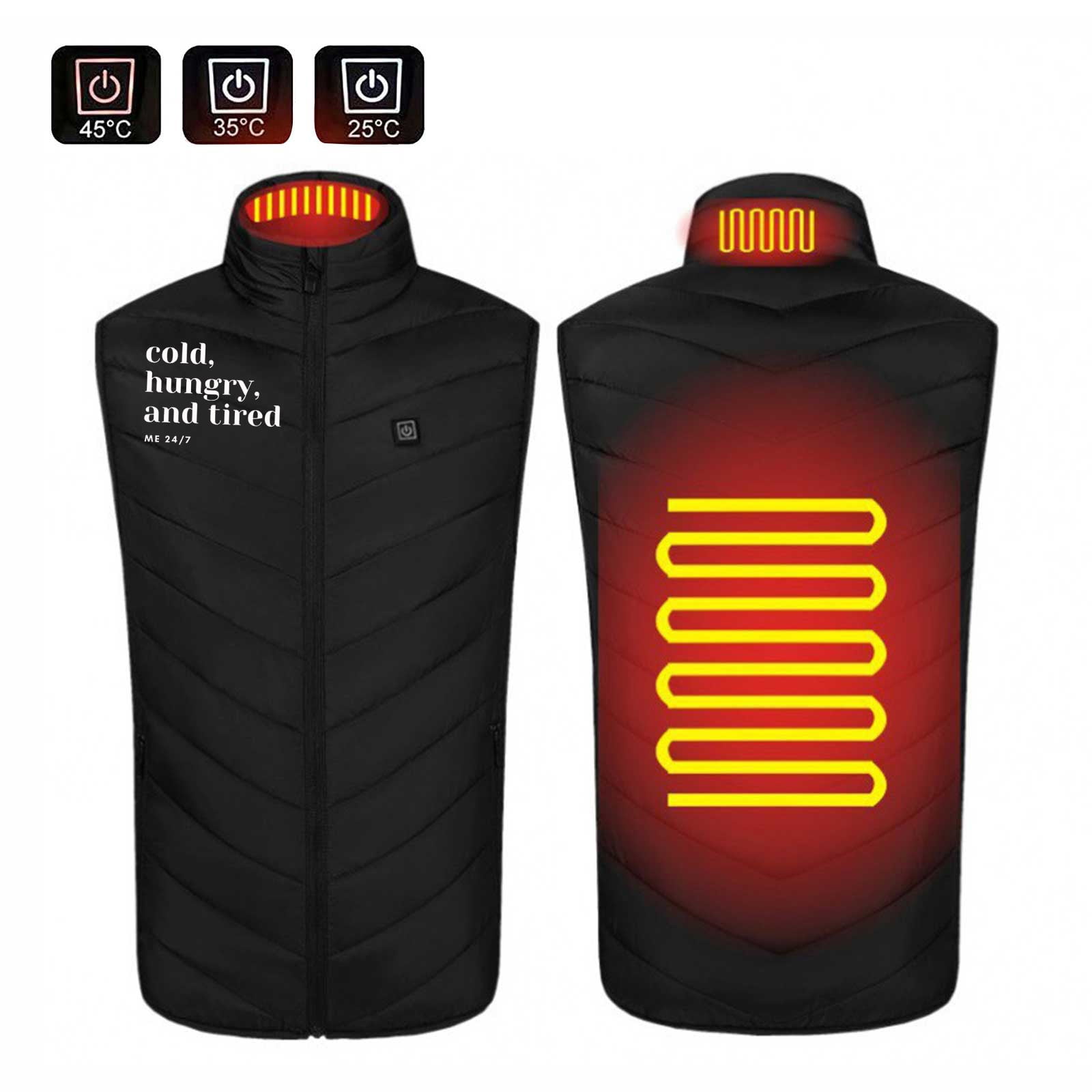 BLTIBY Heated Vests for Men Women, 2 Heating Zones Vest (Battery Pack ...