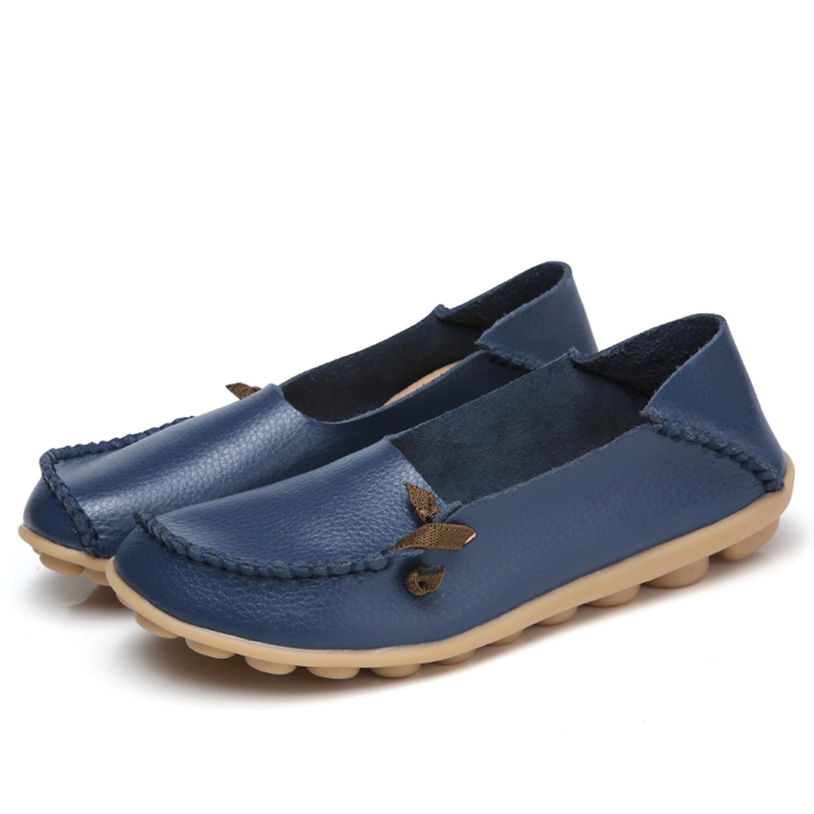 BLTIBY Loafers for Women Penny Shoes Comfortable Slip On Casual Ladies ...