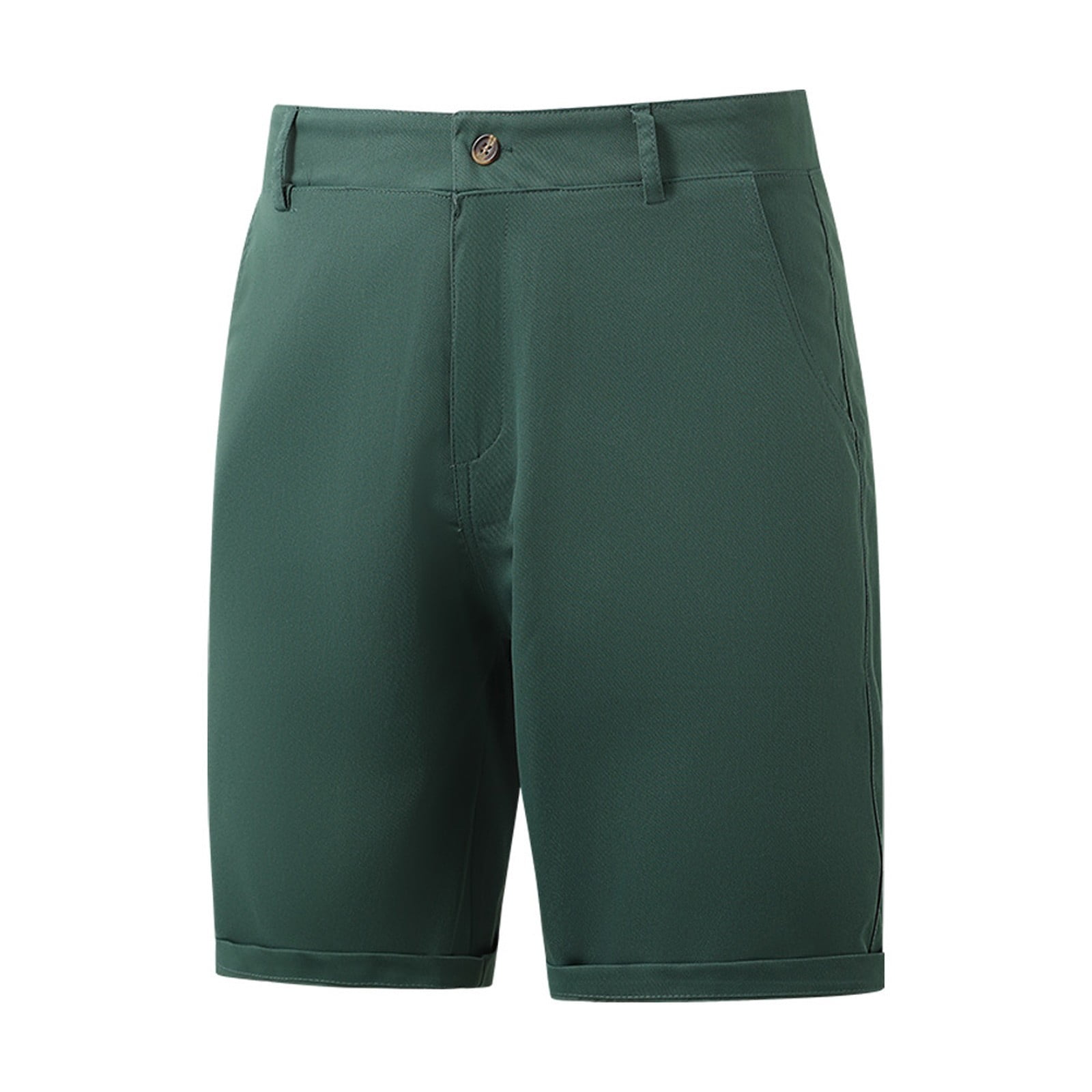 BLTIBY Mens Casual Shorts Summer Solid Color Straight Leg Beach Short ...