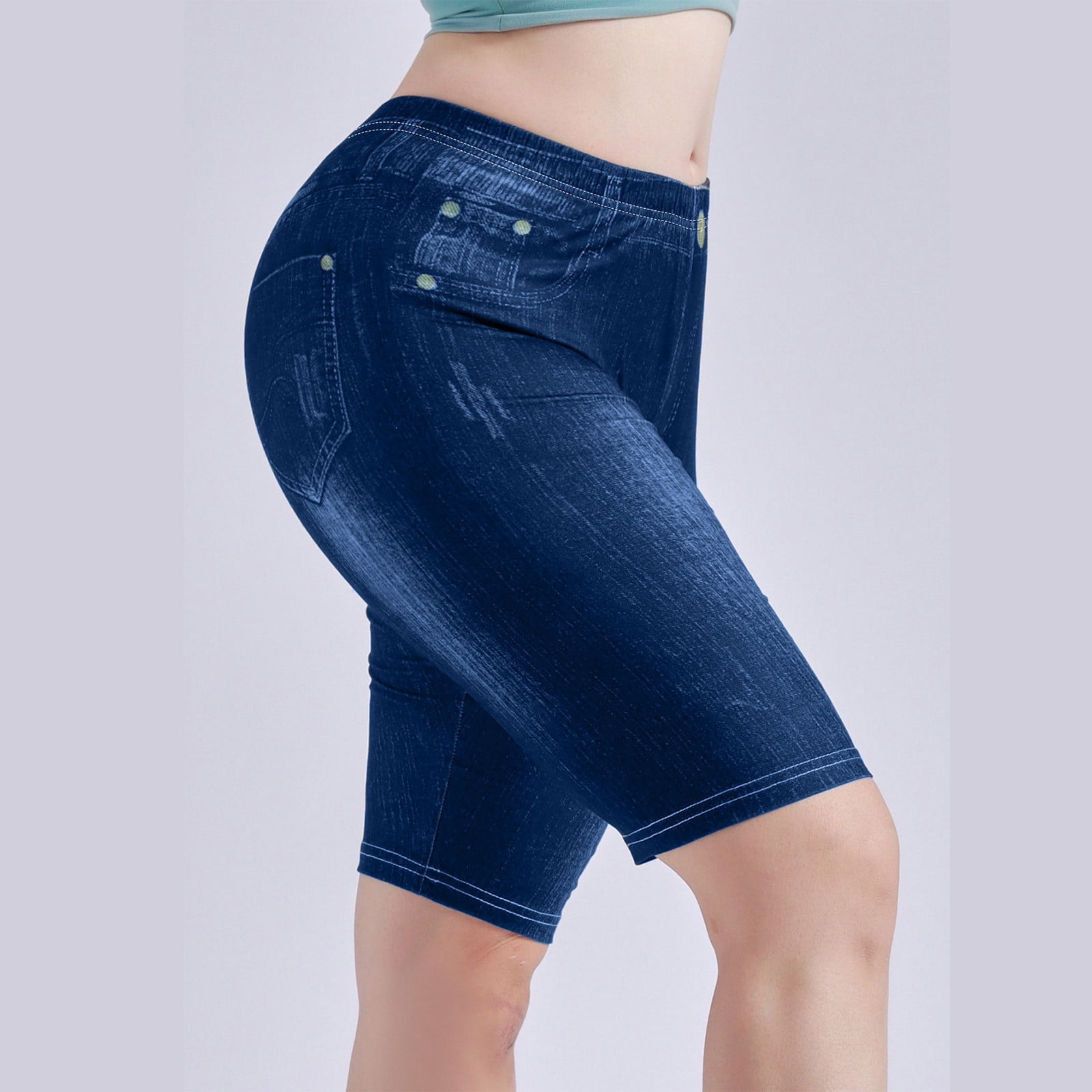 BLTIBY Thigh Shapers for Women Mid Waisted Tummy Control Butt-lifting ...
