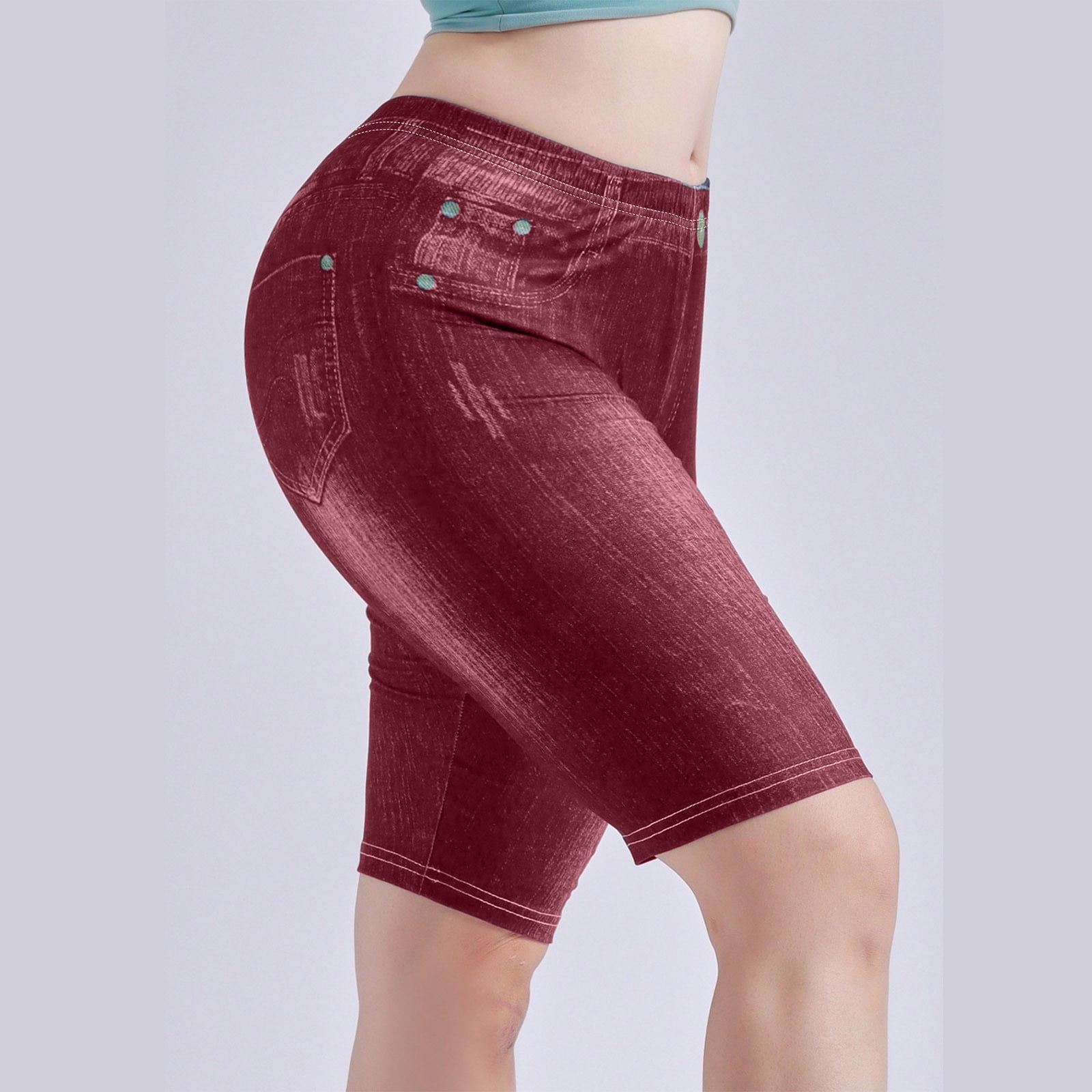 BLTIBY Thigh Shapers for Women Mid Waisted Tummy Control Butt-lifting ...