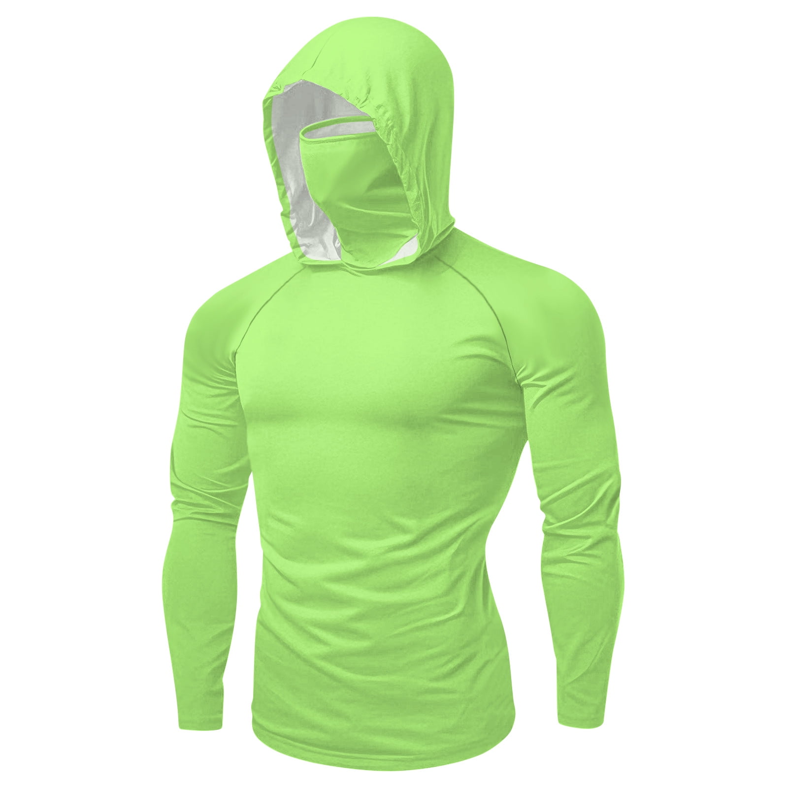 BLTIBY Womens Sun Protection Top Mens Solid Color Long Sleeve Shirt ...