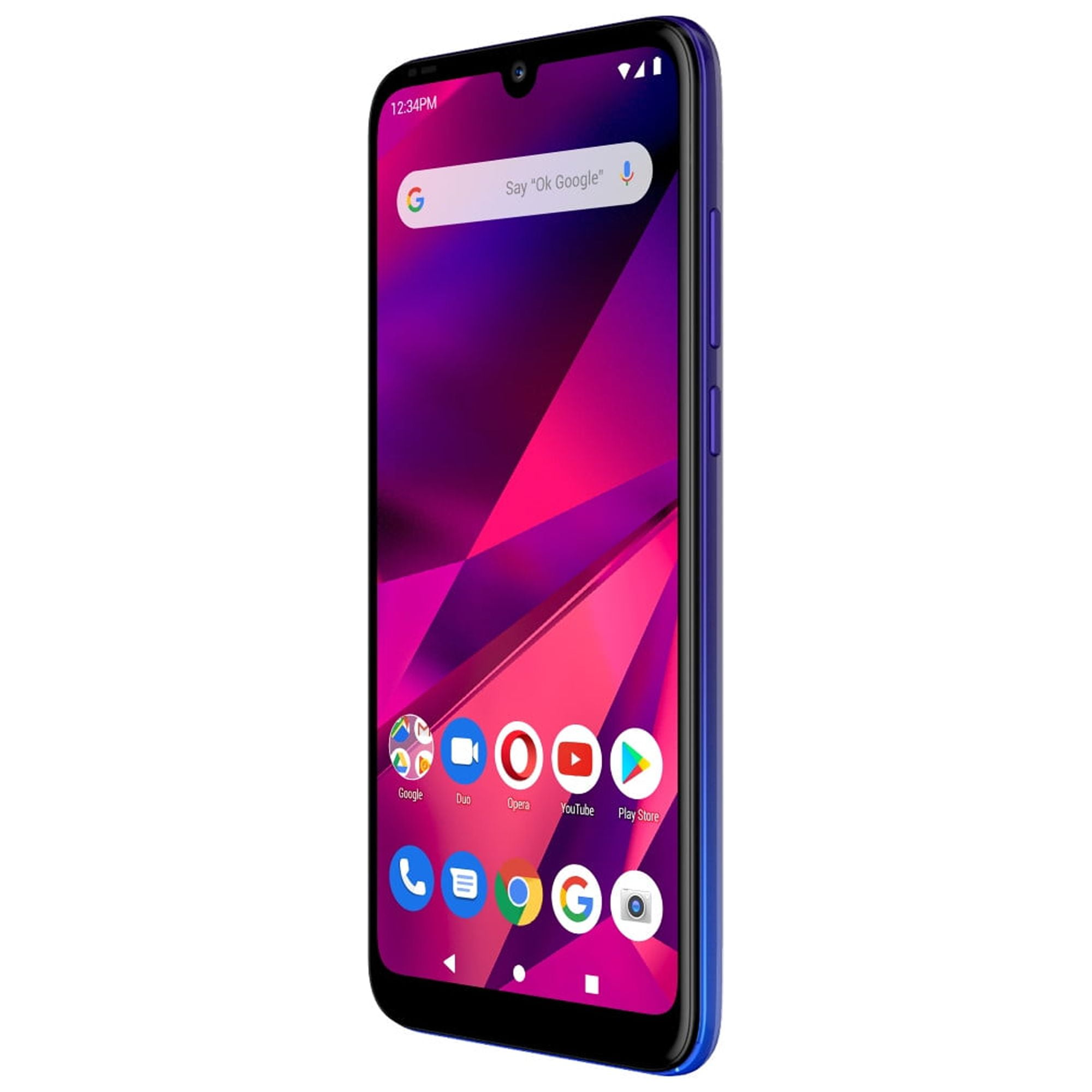 BLU G60 G0271WW 64GB Dual-Sim GSM Unlocked Phone - Gradient Blue ...