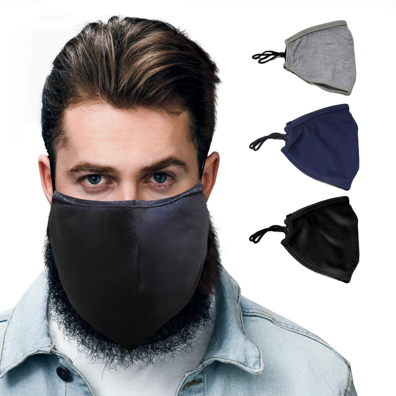 BLU HORN Face Mask from Large to 2XL(X-Large), with nose wire ...
