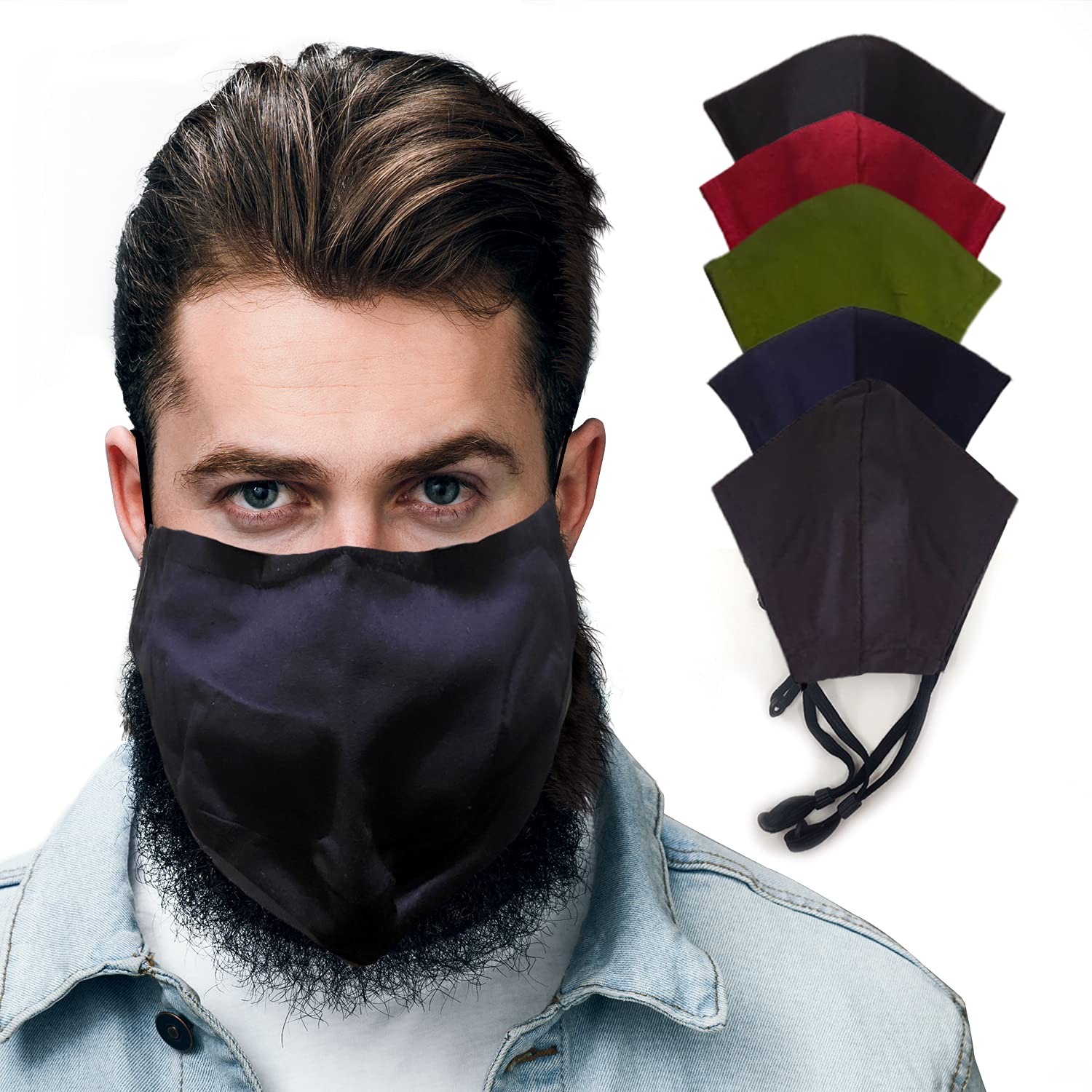 BLU HORN Face Mask from Large to 2XL(X-Large), with nose wire ...