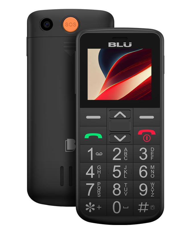BLU Joy 4G LTE 128MB Dual-SIM SOS Key Black - Walmart.com