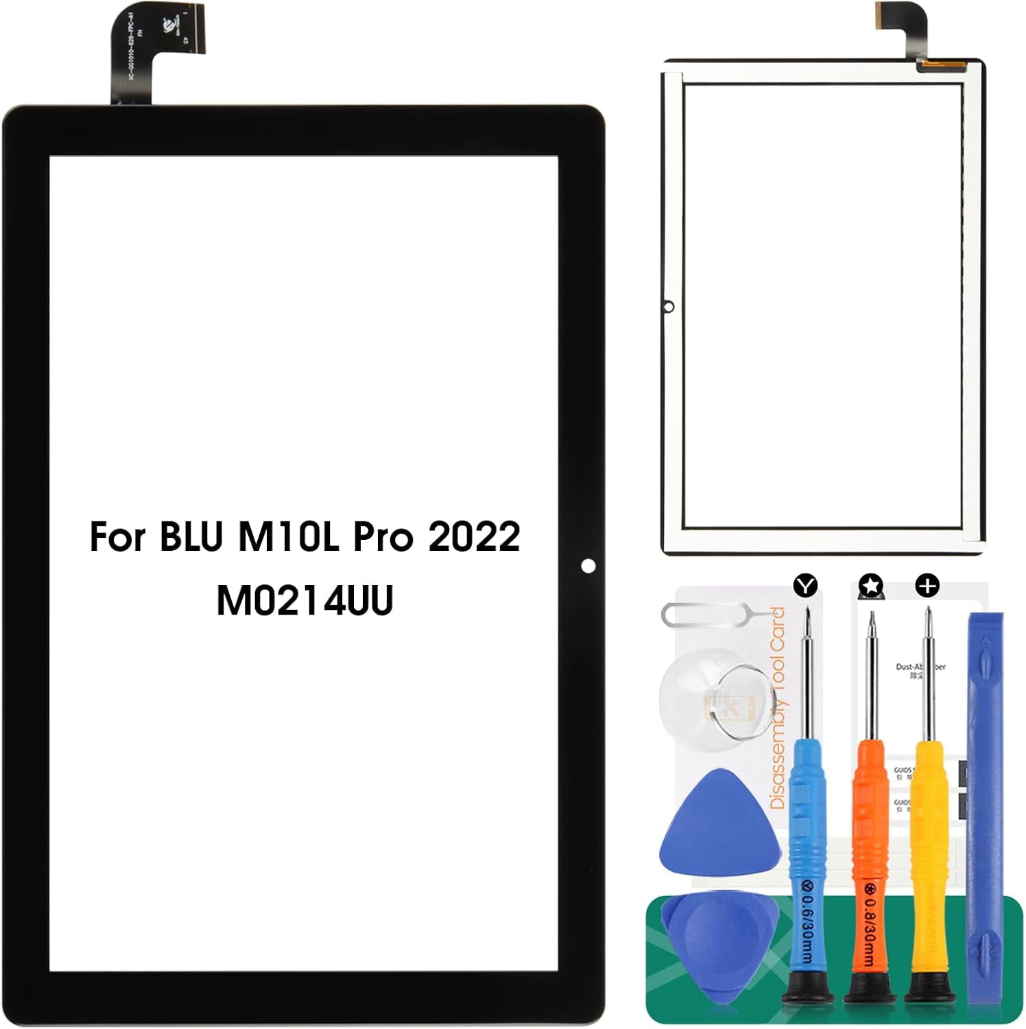 for BLU M10L Pro 2022 Screen Replacement M0214UU 10.1" for BLU M10L Pro ...