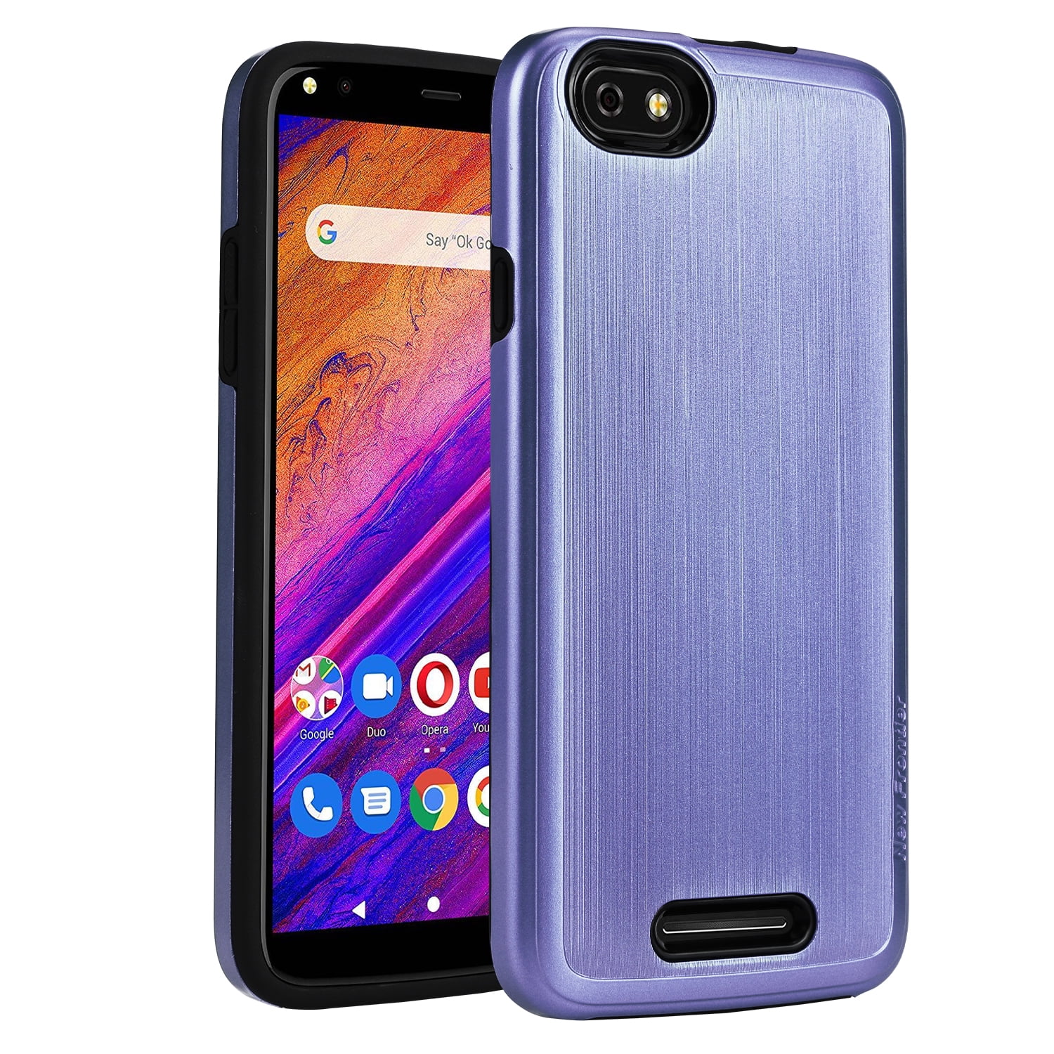 BLU Studio Mega 2019 Case,NEW FRONTIER 100% Slim-Fit [Merge] Strong ...