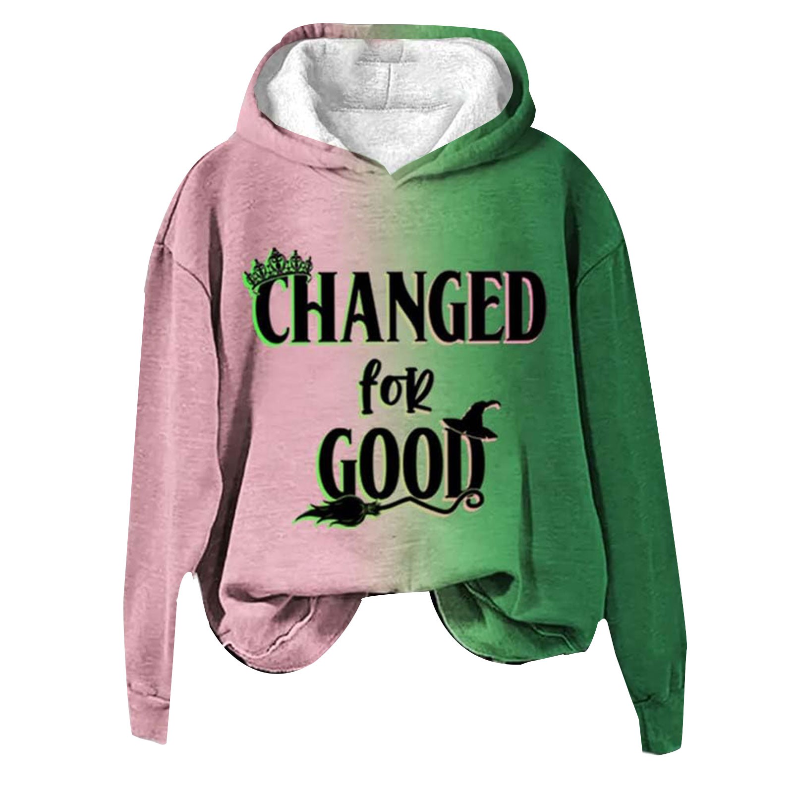 BLUBUKLKUN Wicked Sweatshirts for Women Changed for Good Shirt Wicked ...
