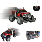 BLUE BLOCK Remote Control Full Function Extreme Flame Monster Truck ...