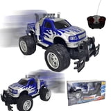 BLUE BLOCK Remote Control Full Function Extreme Flame Monster Truck ...