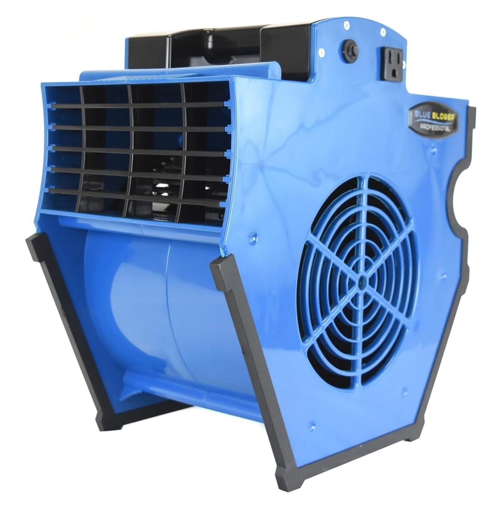BLUE BLOWER 1200 CFM 3 Speed with 2 built in outlets Adjustable Tilt ...