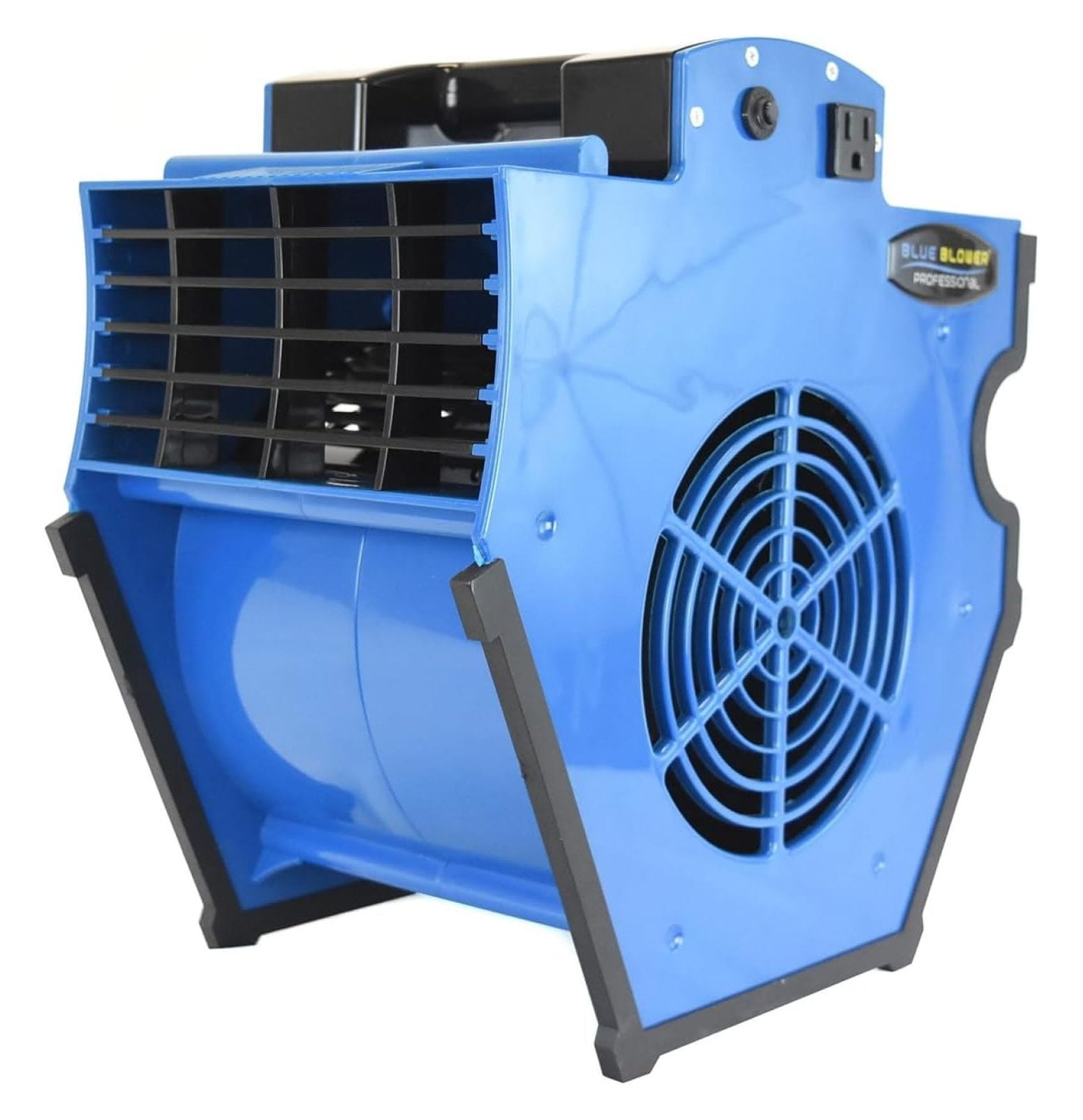 BLUE BLOWER 1200 CFM 3 Speed with 2 built in outlets Adjustable Tilt ...