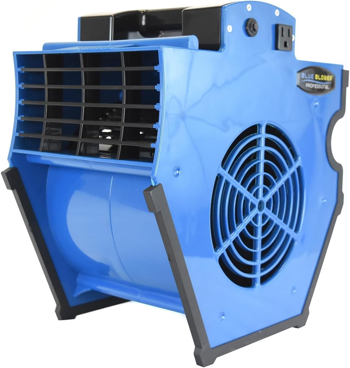 BLUE BLOWER 1200 CFM 3 Speed with 2 built in outlets Adjustable Tilt ...