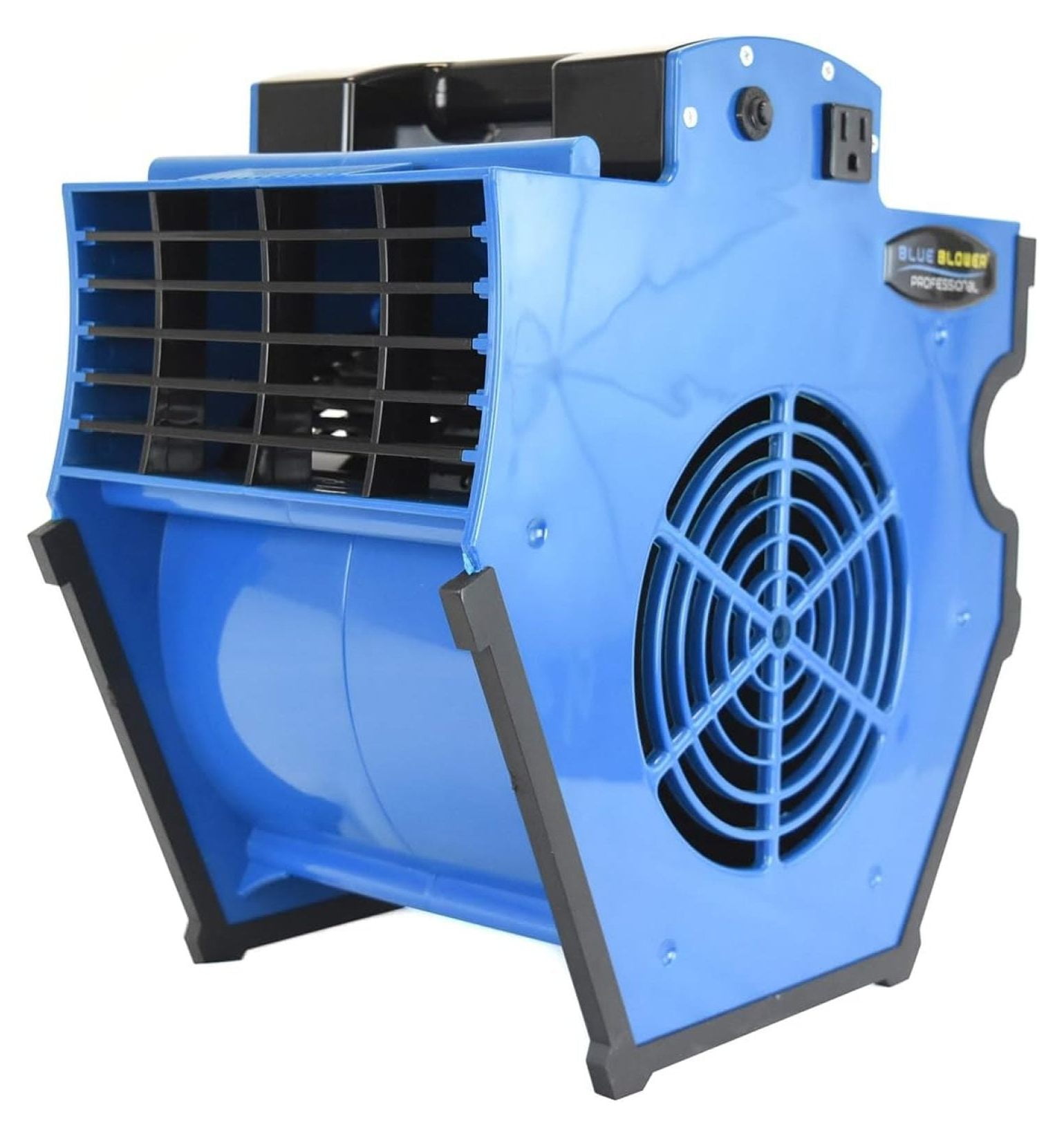 BLUE BLOWER 1200 CFM 3 Speed with 2 built in outlets Adjustable Tilt ...