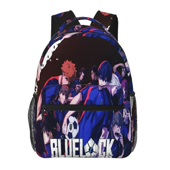 BLUE Ball LOC-,K Backpack for Women Men Casual Laptop Backpacks Daypack ...