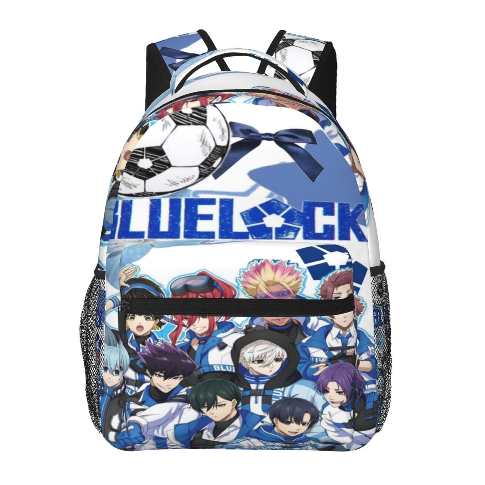 BLUE Ball LOC-,K Backpack for Women Men Casual Laptop Backpacks Daypack ...