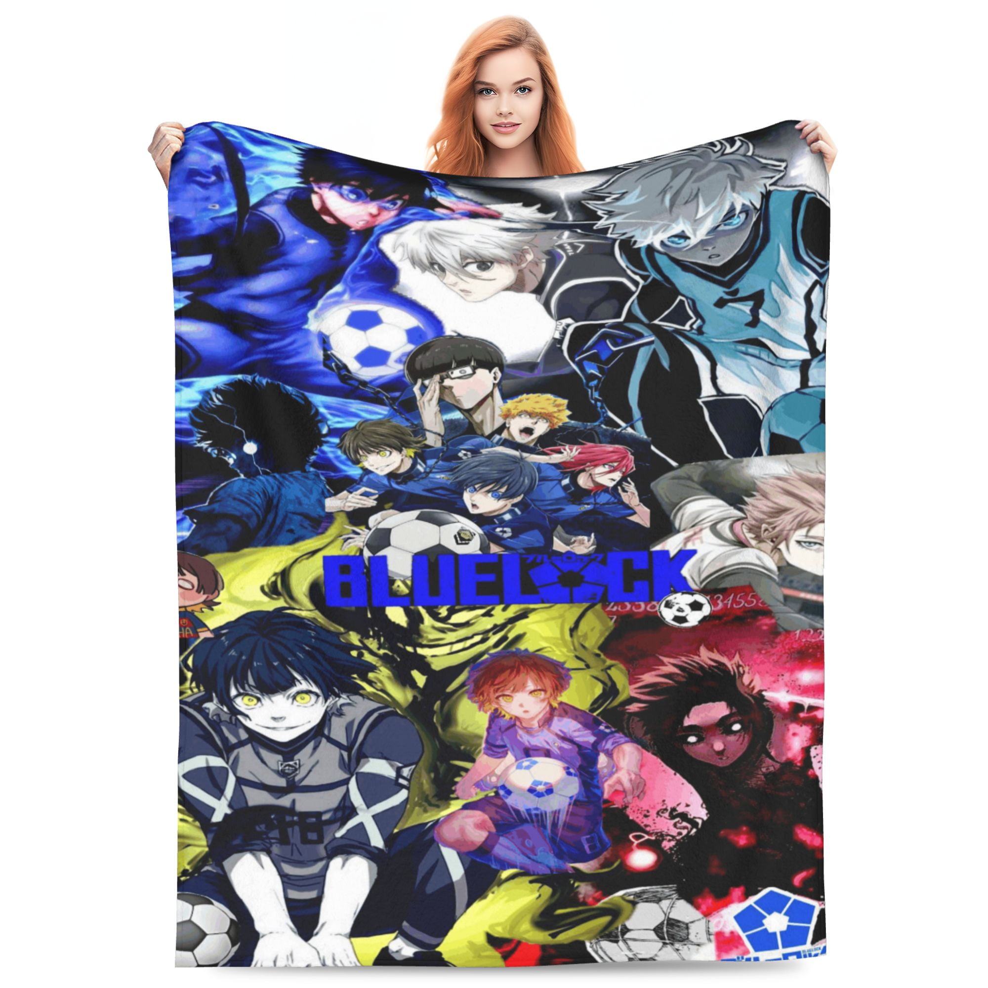 BLUE Ball LOC-,K Bed Blanket Lightweight Throw Blankets Flannel ...